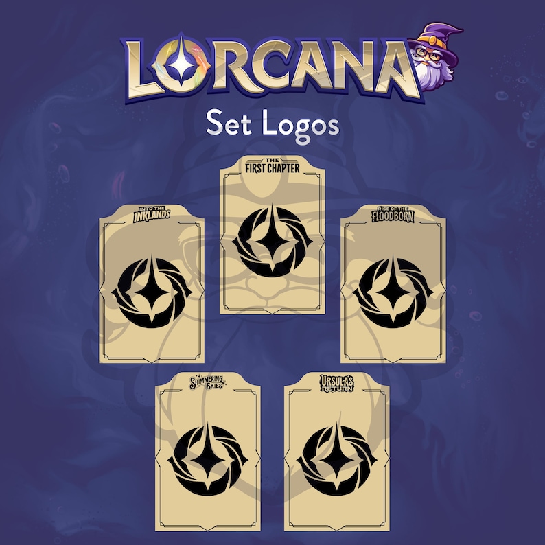 Lorcana Divider Set Vector Files | Digital Download - SVG & PNG ...