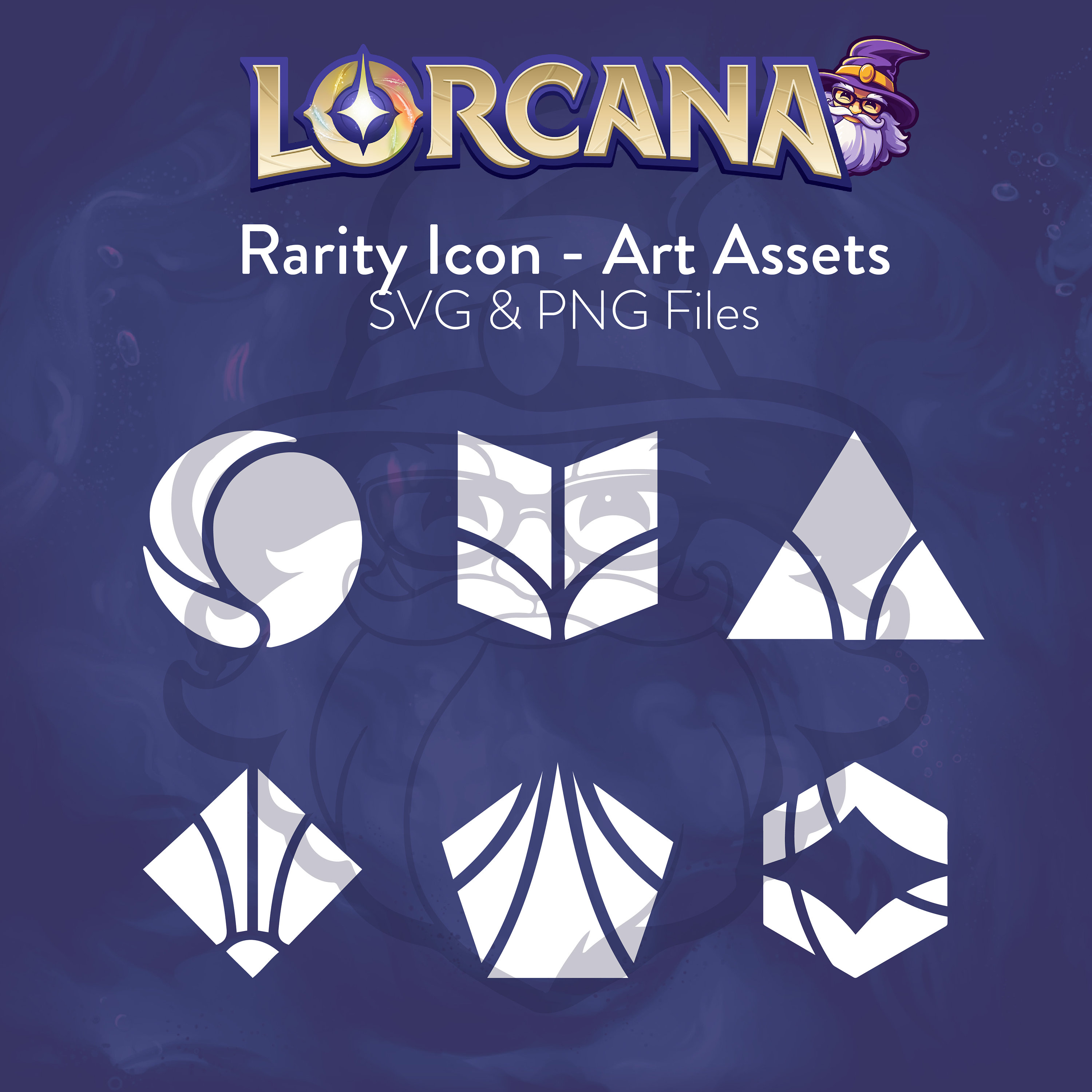 Lorcana Art Asset Vectors Complete Bundle all Art Asset Files Digital ...