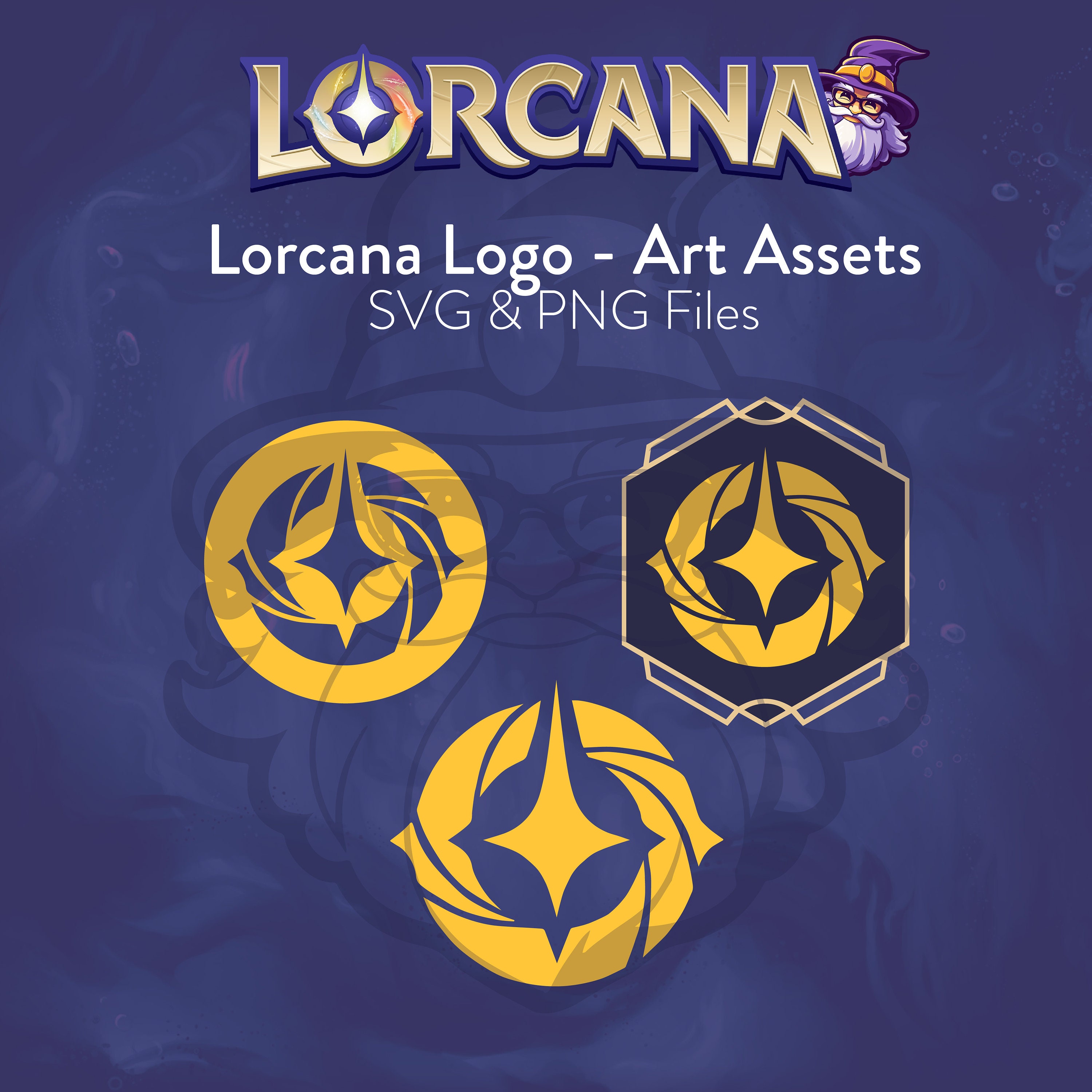 Lorcana Icon Vector | Digital Download - SVG & PNG | Vector Images for ...