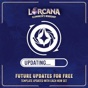 Lorcana Custom Card Kit | Digital Download - Photoshop Template & PNG ...