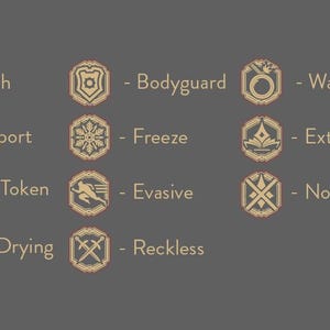 Lorcana Token Set Vector Files | Digital Download - SVG & PNG | Vector ...