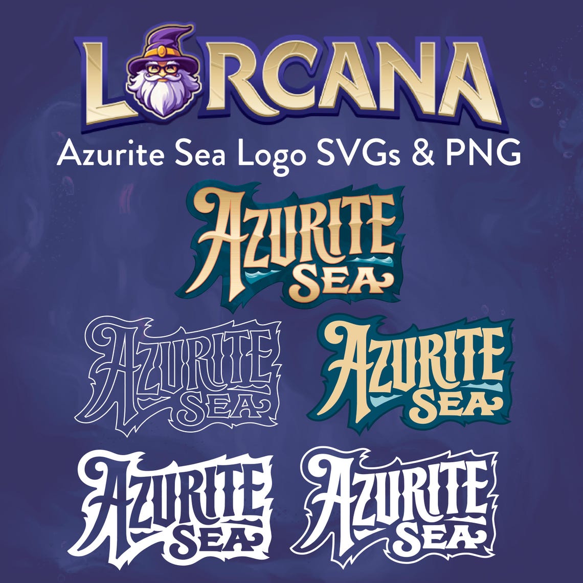 Lorcana Set 6 Icon Vector Bundle | Digital Download - SVG & PNG ...