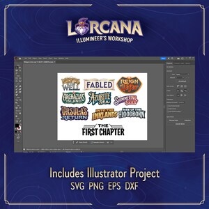 Lorcana Set Logo Vectors | Complete Bundle | Digital Download - SVG ...