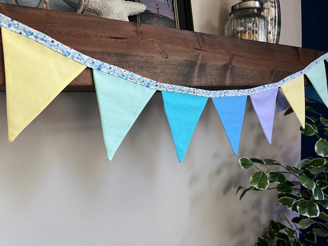 Pastel Bunting Banner, Rainbow Pastel Bunting Banner - Etsy