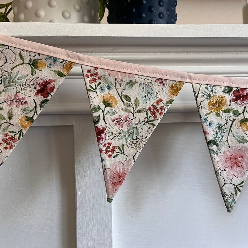 Floral Banner - Etsy