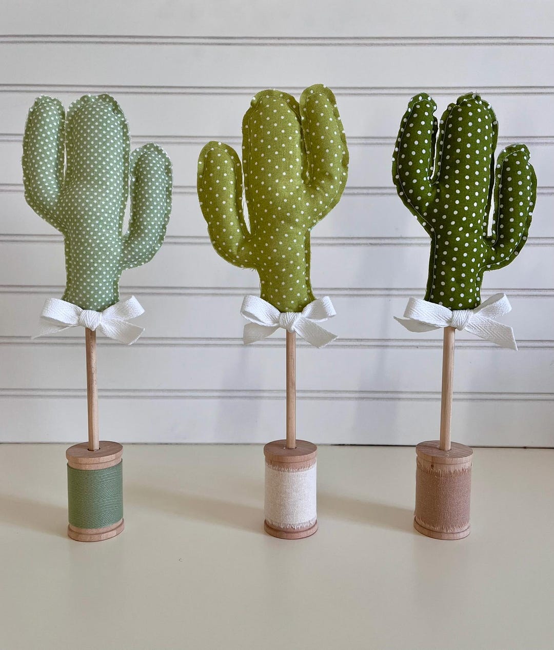 Cactus on Wooden Stand, Cactus Décor, Cactus Gift, South West Décor ...