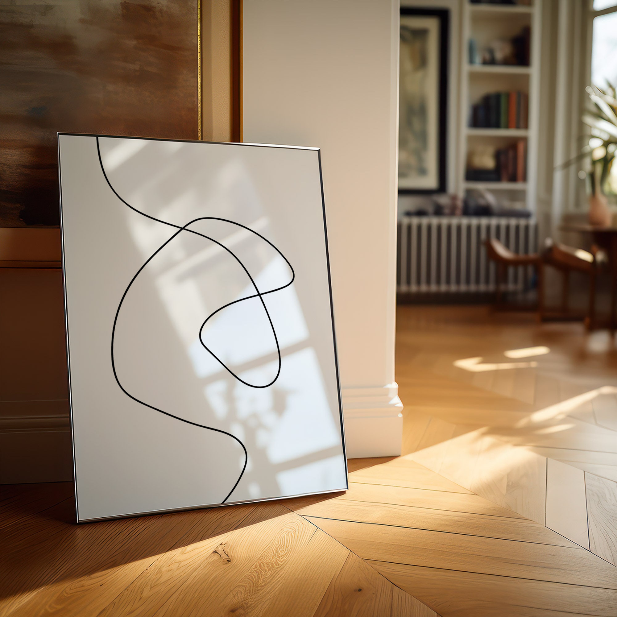 Minimal Wall Art, Minimal One Line Art, Abstract Line Art, One Line ...