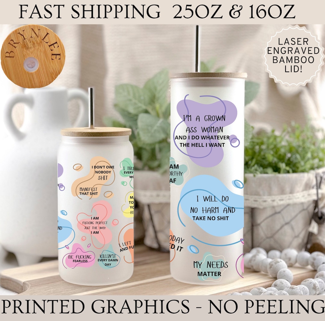 Funny Woman's Affirmations Cup, Affirmation Mug, Mental Health Gifts ...