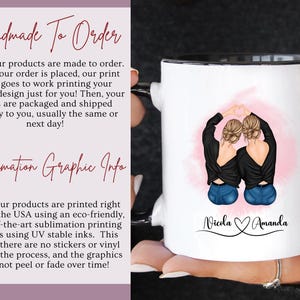 Personalized Best Friend Coffee Cup, Custom Bestie Cup, Gift for Bestie ...