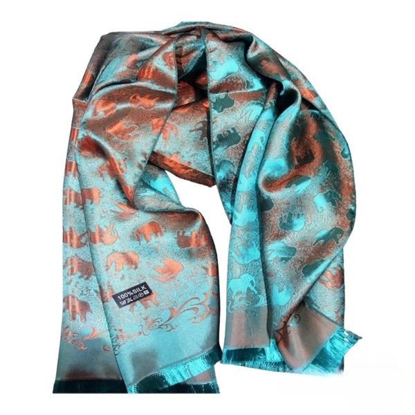 Thai Silk Scarf - Etsy