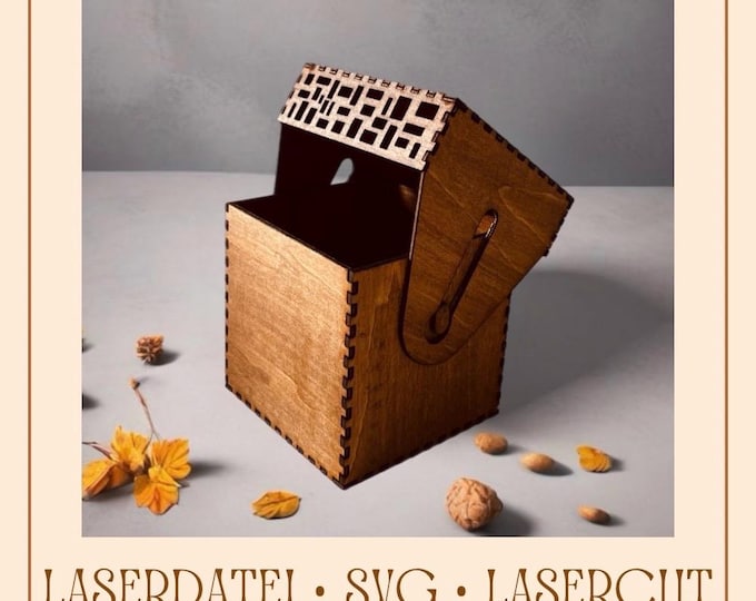 Instant Digital Download Laser Pdf Lightburn File, Decorative Gift Box ...