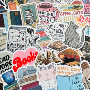 Book Stickers - Etsy