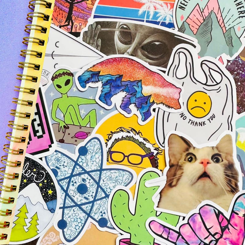 Cool Stickers - Etsy