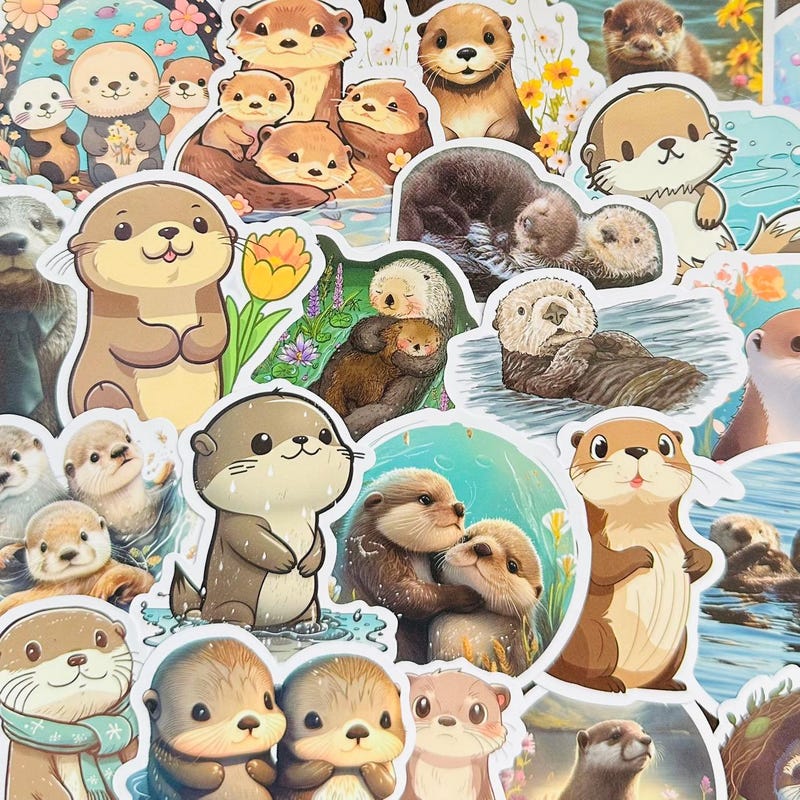 Steve the Otter - Etsy