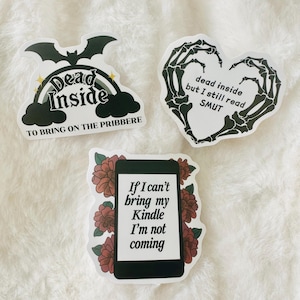 50 Dark Smut Stickers, Dark Romance Bookish Kindle Sticker Pack, Smutty ...