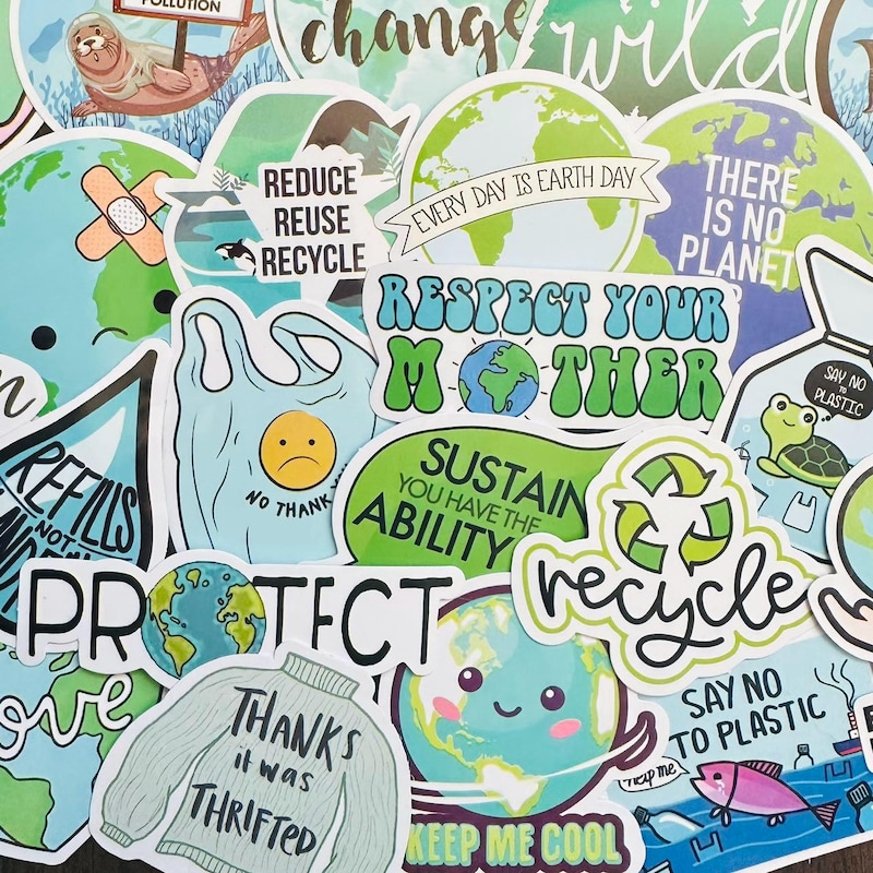 Nature Stickers - Etsy