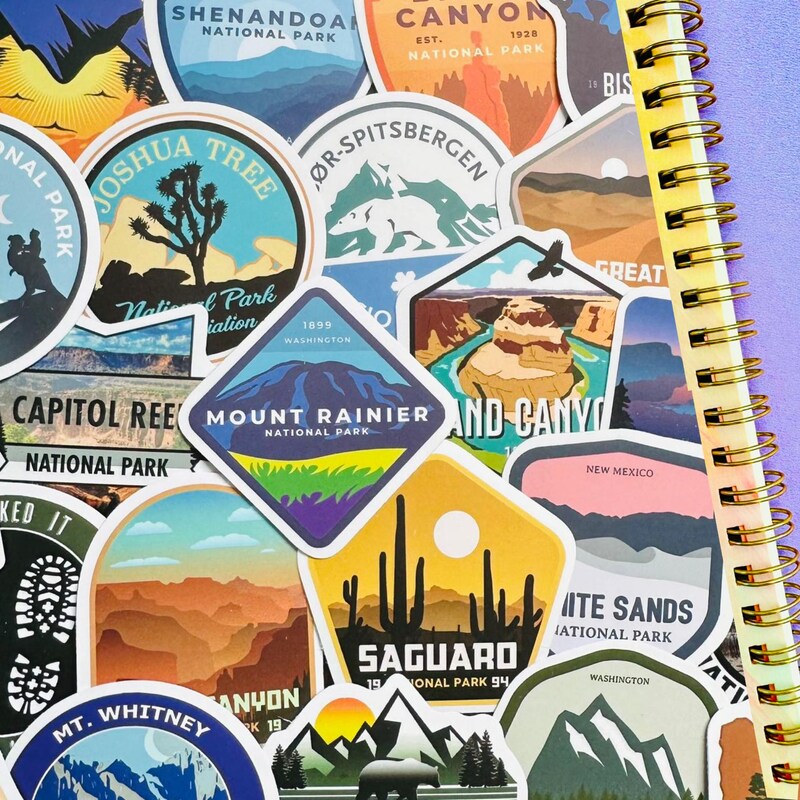 Nature Stickers - Etsy