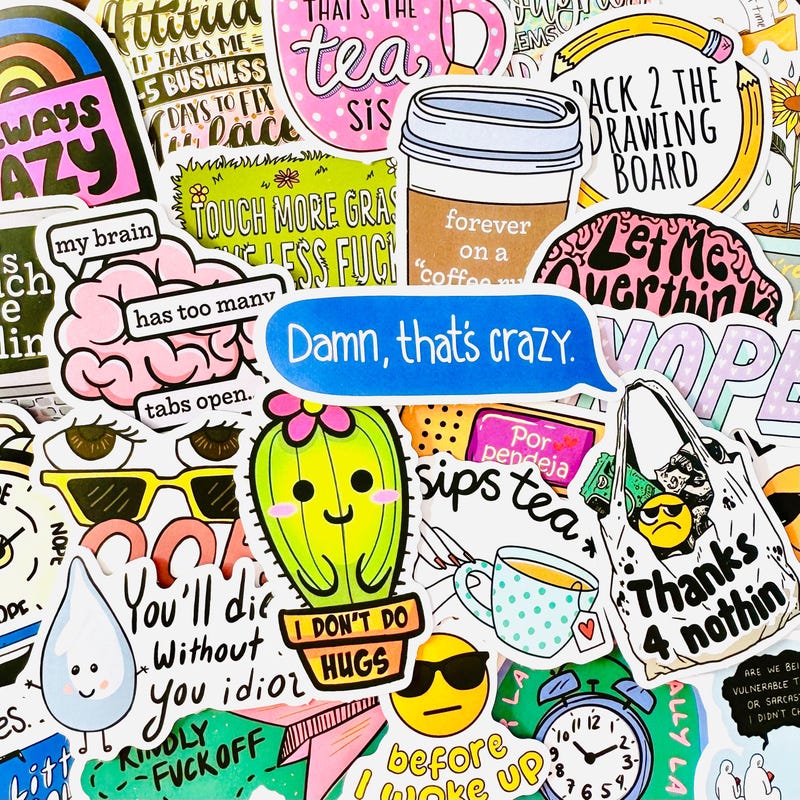 Teen Sticker Ukdevilz - Etsy New Zealand