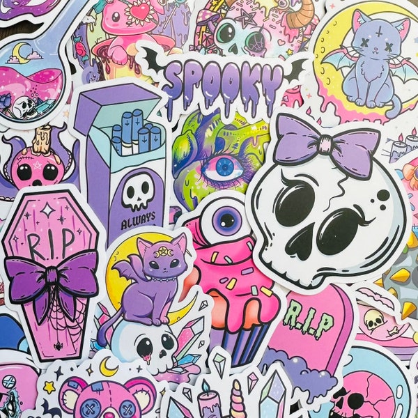 Goth Stickers - Etsy