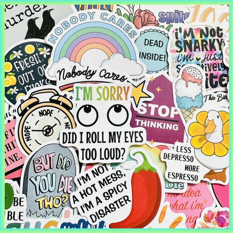 Stickers for Adults - Etsy
