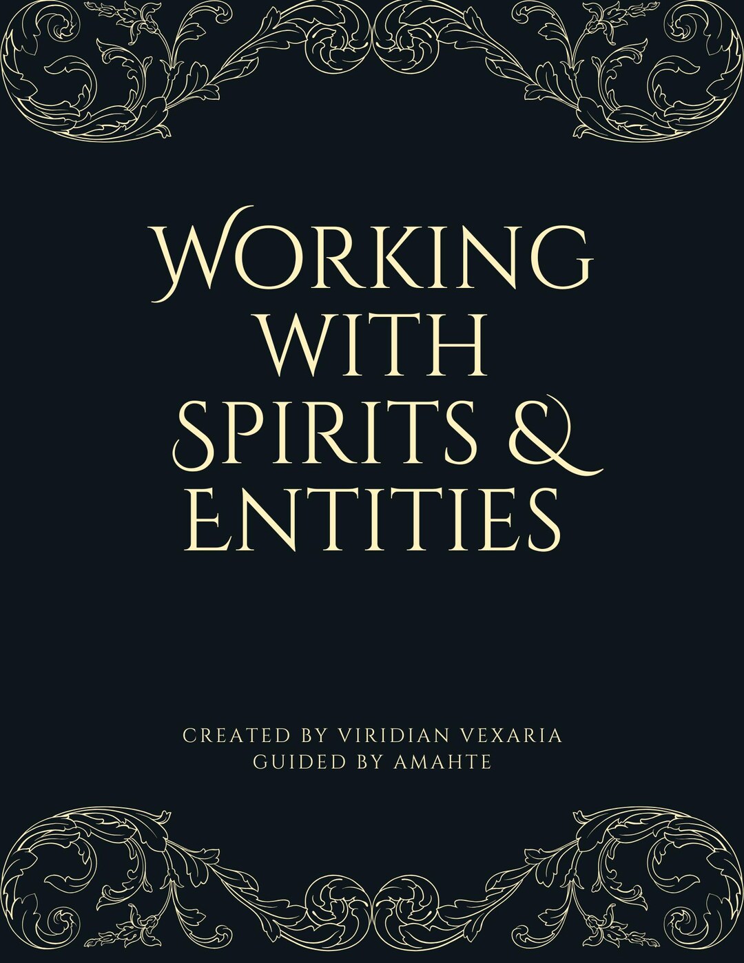 Working With Spirits & Entities Workbook - Etsy