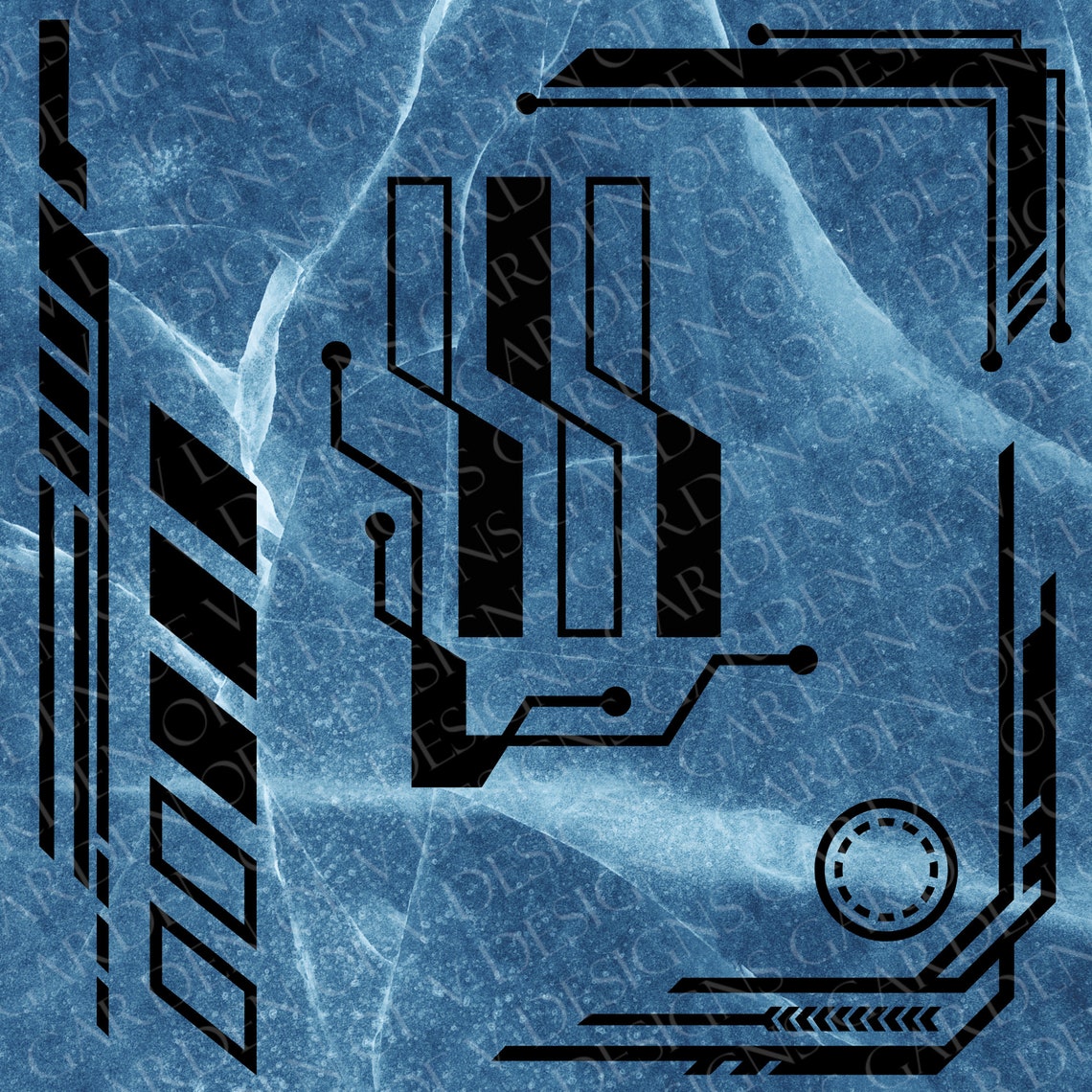 Cyberpunk SVG PNG 12x12 Files - Etsy