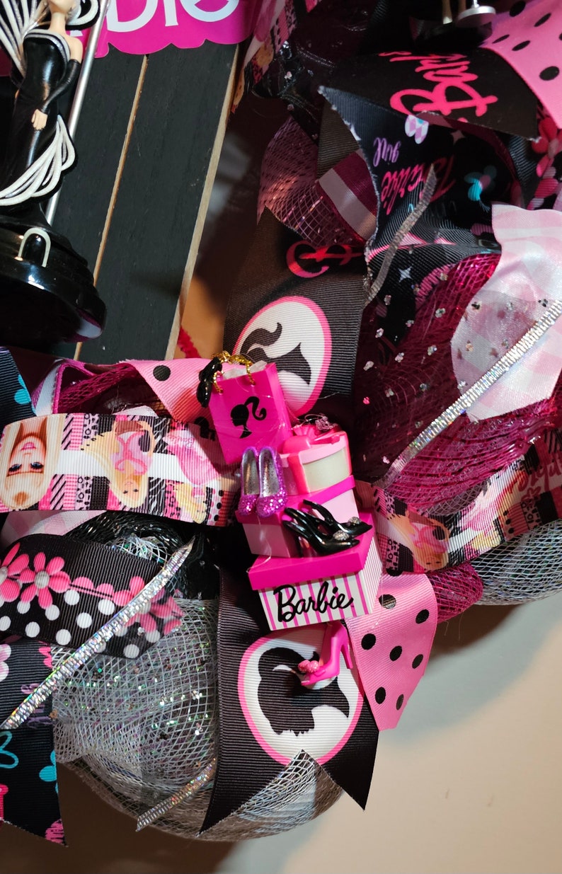 Barbie Wreath Custom Made to Order - Etsy