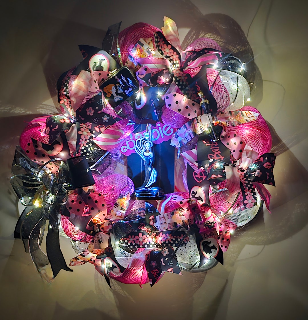Barbie Wreath Custom Made to Order - Etsy