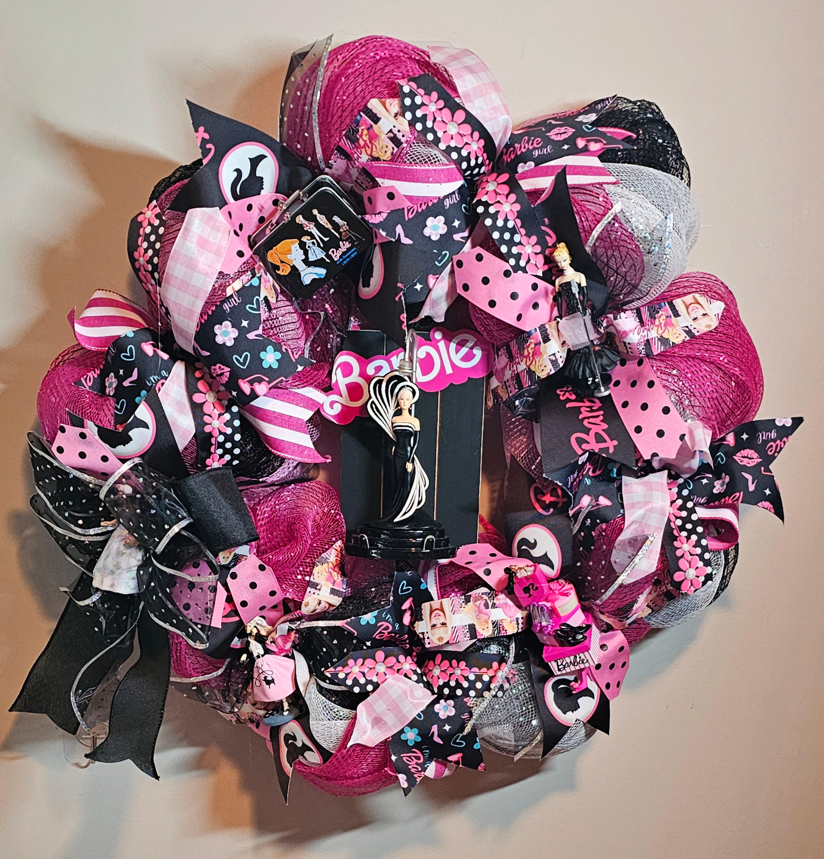 Barbie Wreath Custom Made to Order - Etsy