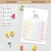 100 Chart Poster Classroom Homeschool Decor: Hundred Numbers 1-100 ...