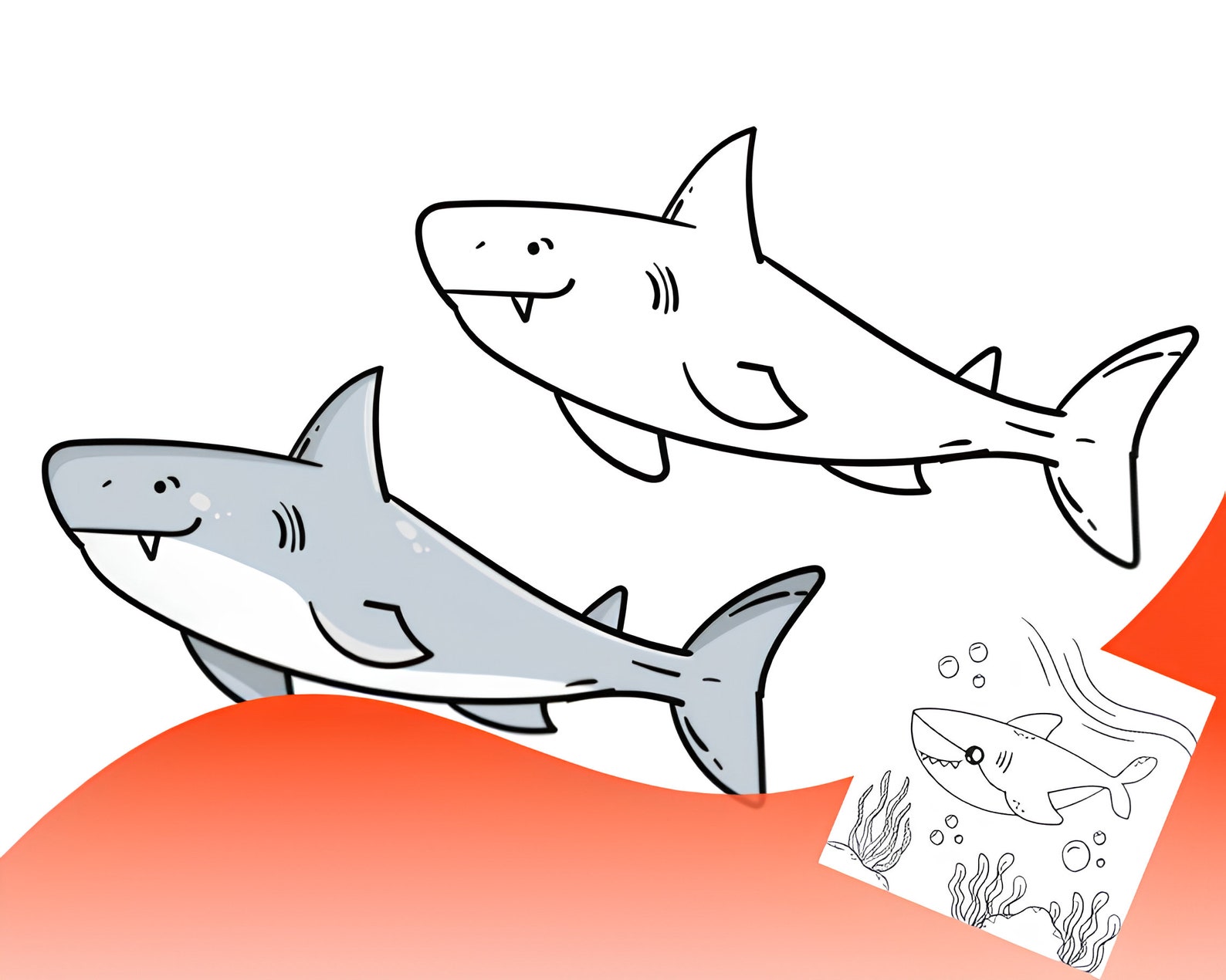 90 Sea World Coloring Pages for Kids Printable Animals Best Seller ...