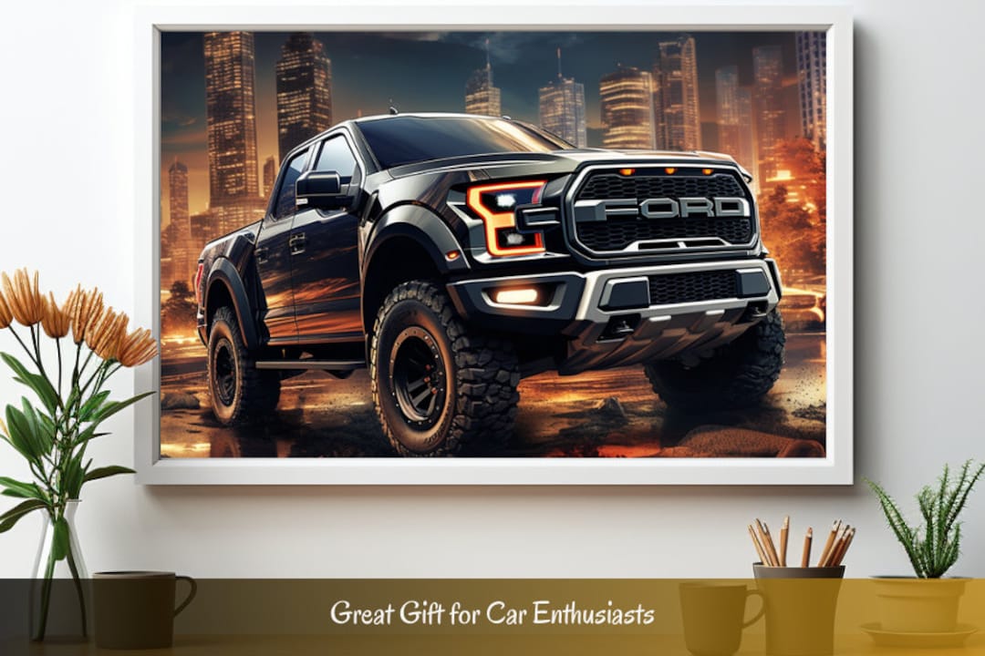 2023 Ford F-150 Raptor Digital Art, Midjourney AI Masterpiece, Instant ...
