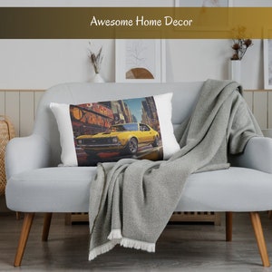 1968 AMC AMX Digital Art Classic Muscle Car Poster, Vintage Auto ...