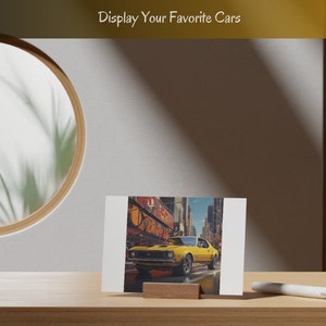 1968 AMC AMX Digital Art Classic Muscle Car Poster, Vintage Auto ...