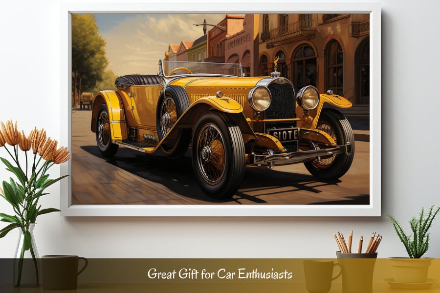 1912 Stutz Model A Bearcat Digital Art Classic Race Car - Etsy
