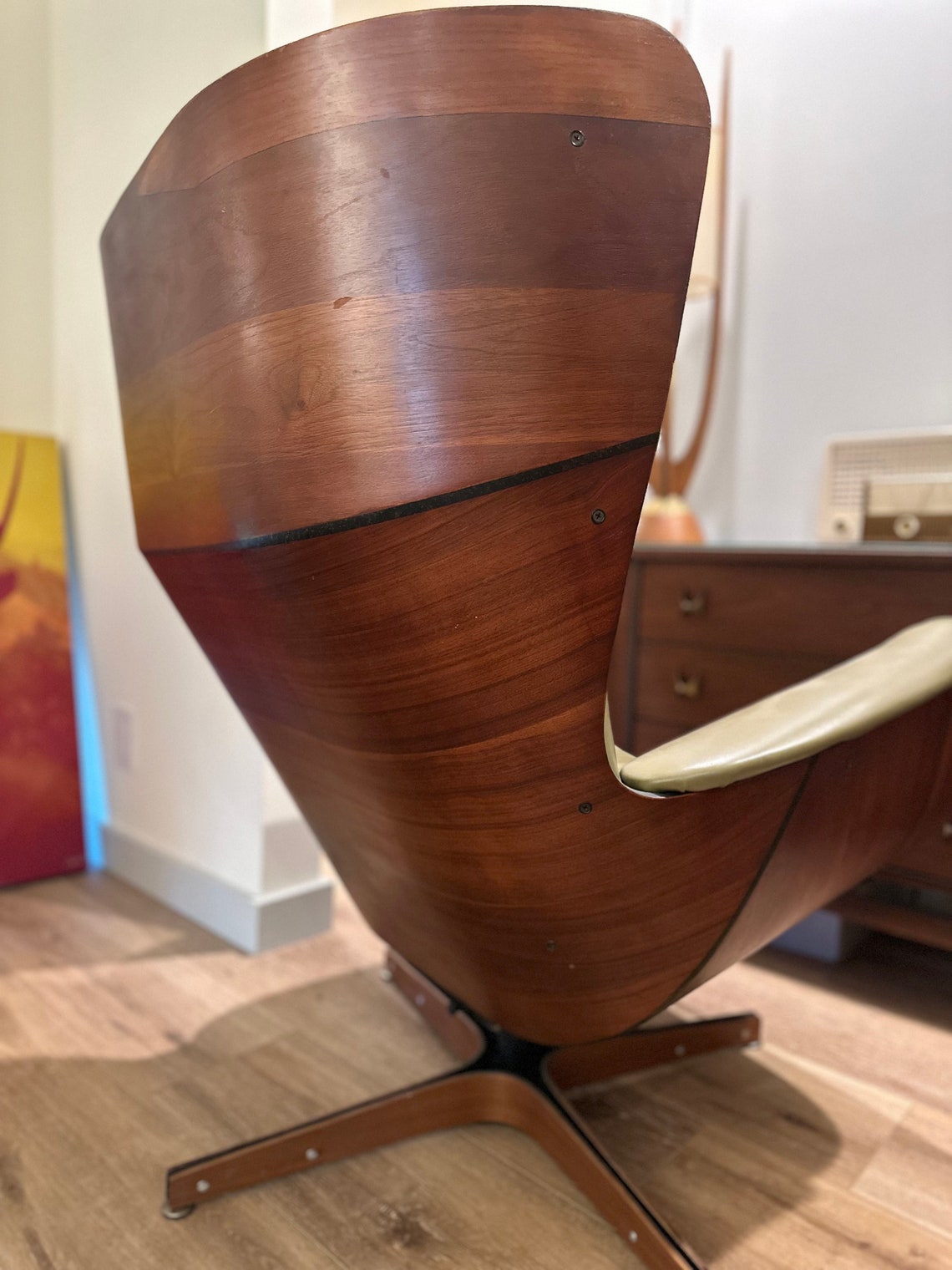 RARE George Mulhauser for Plycraft Wingback Lounge Chair - Etsy