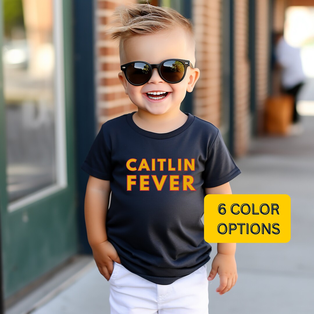 Caitlin Fever Kids Cotton Tee - Etsy