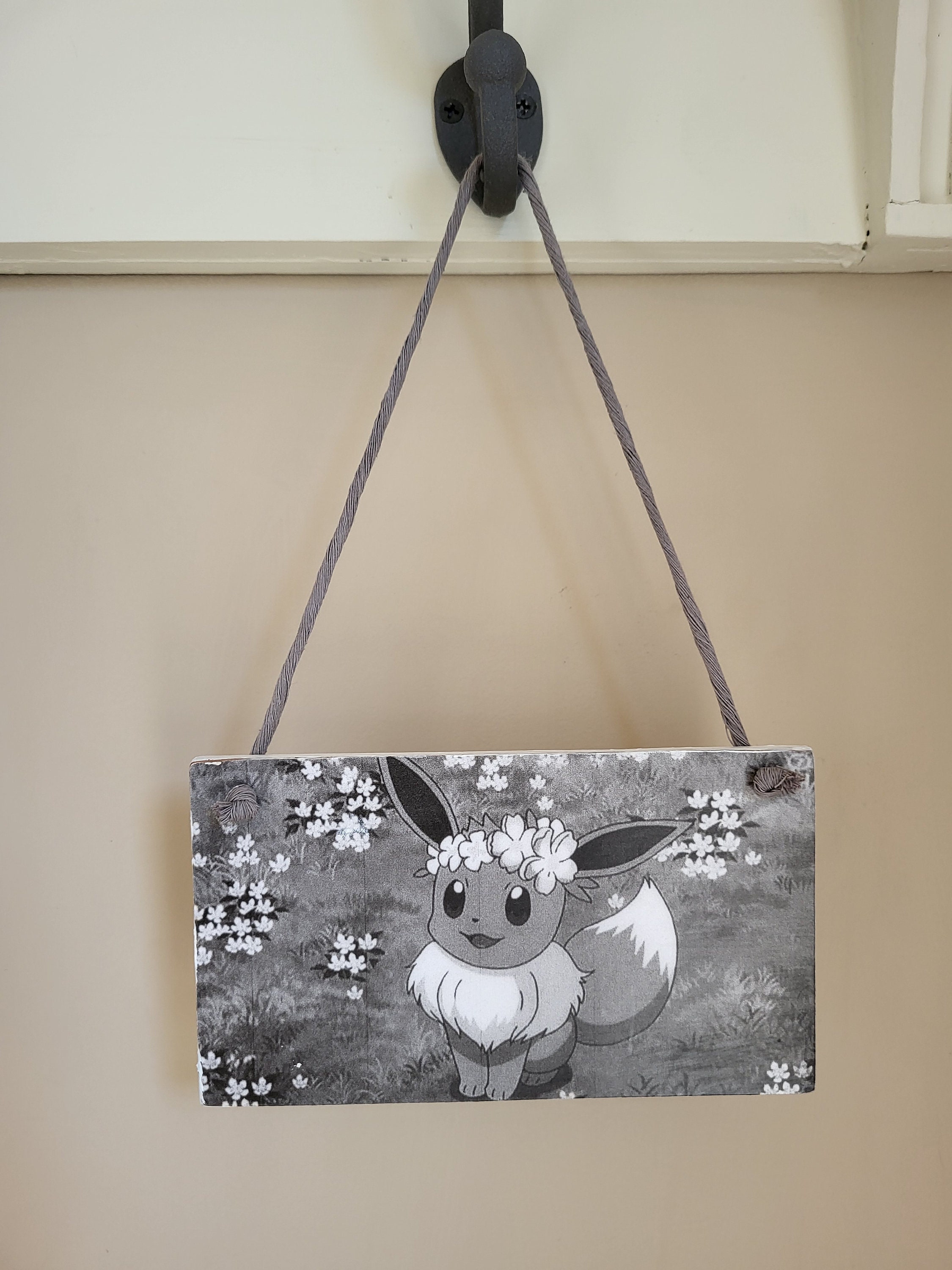 Eevee Hanging Small Plaque - Etsy