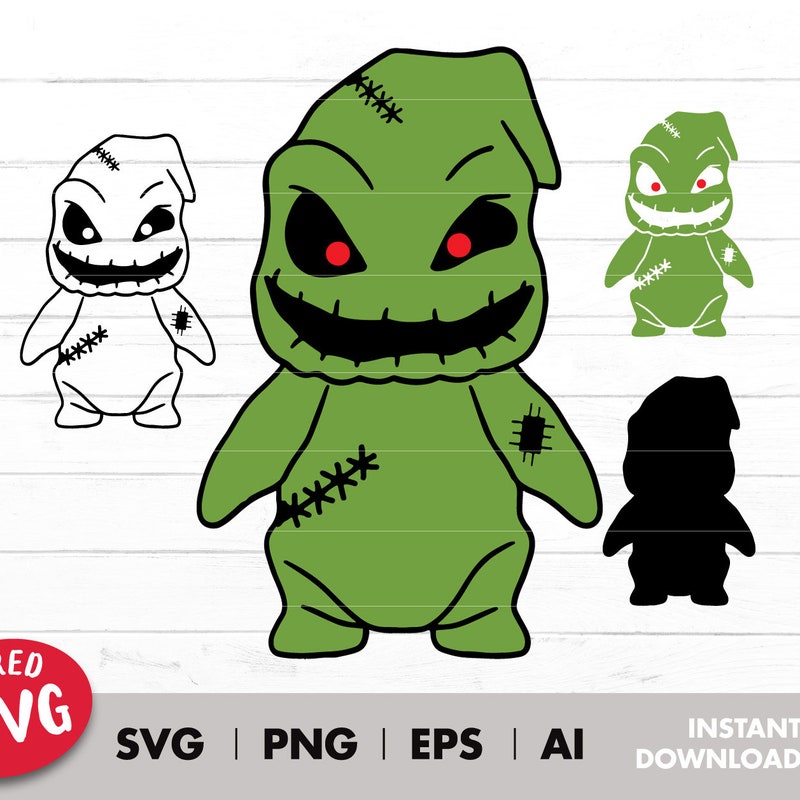 Oogie Boogi Silhouette - Etsy