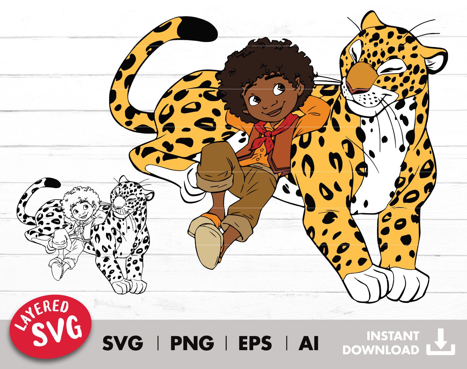 LAYERED SVG Png Svg Svg for Cricut Outlined Png Files for - Etsy