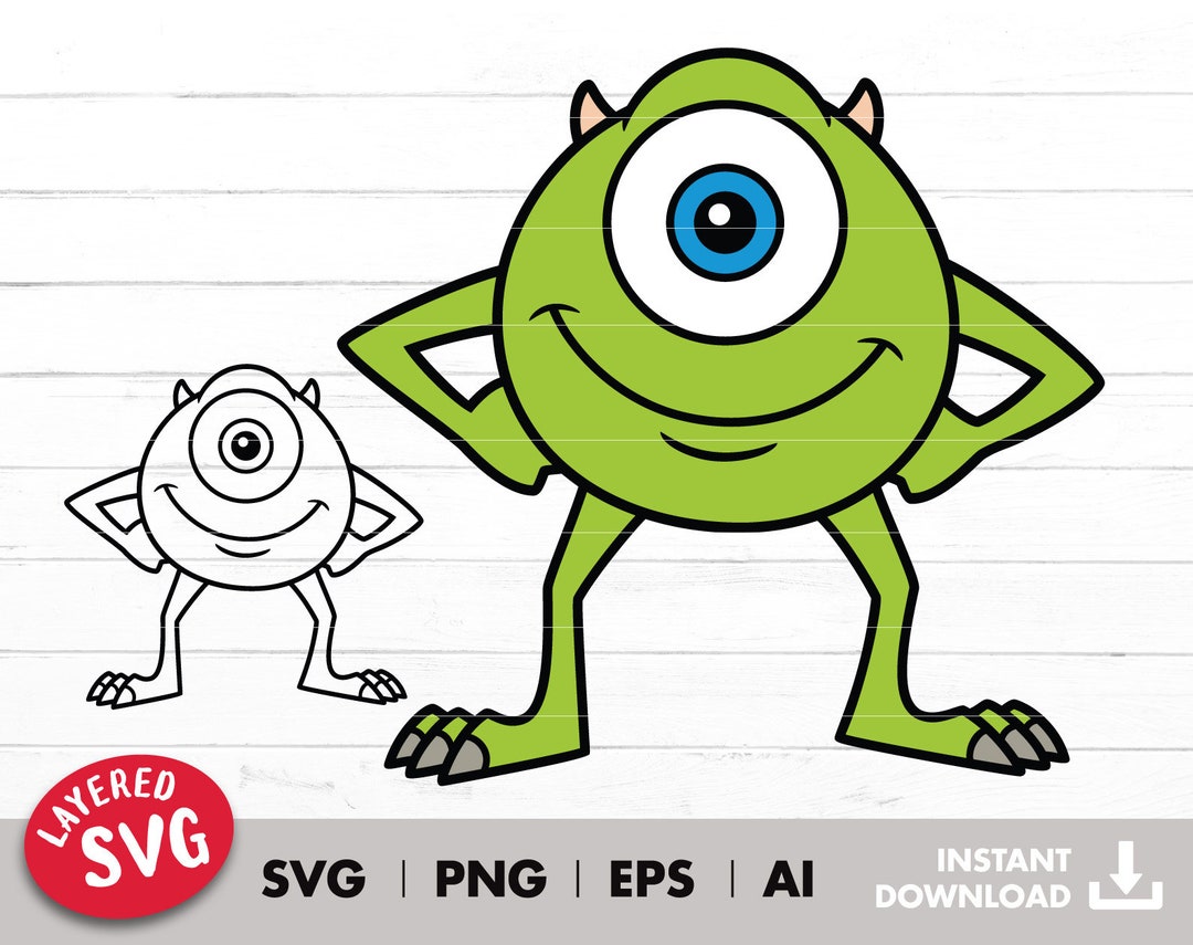 Monsters Svg, Layered by Color Svg, Svg File, Svg Iron on Transfer ...