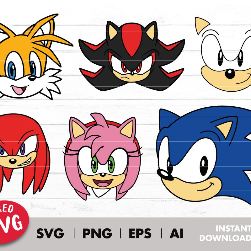 Tails Face Svg - Etsy