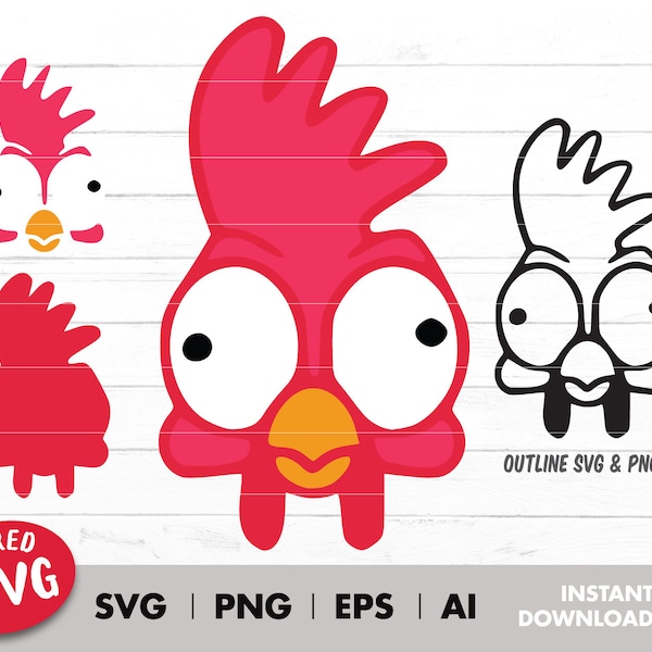 Hei Hei Svg - Etsy