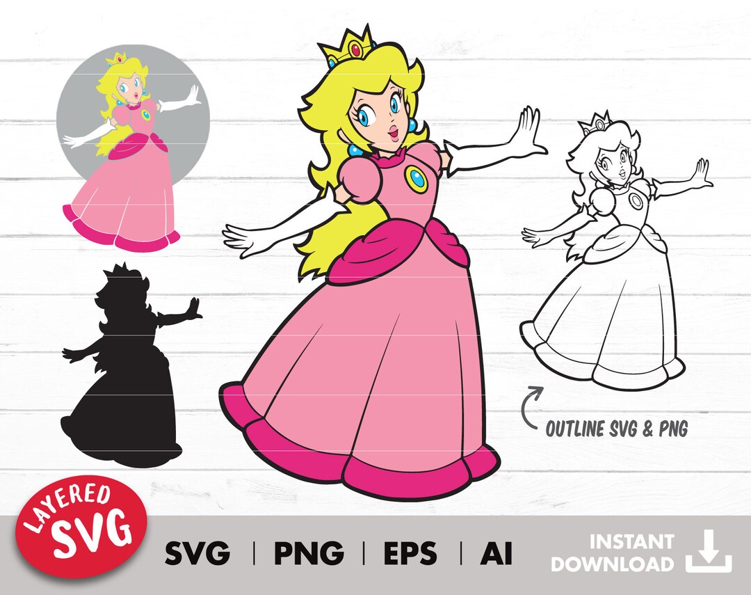 Princess Svg, Svg File, Svg Iron on Transfer, Tshirt Sublimation, Vinyl ...