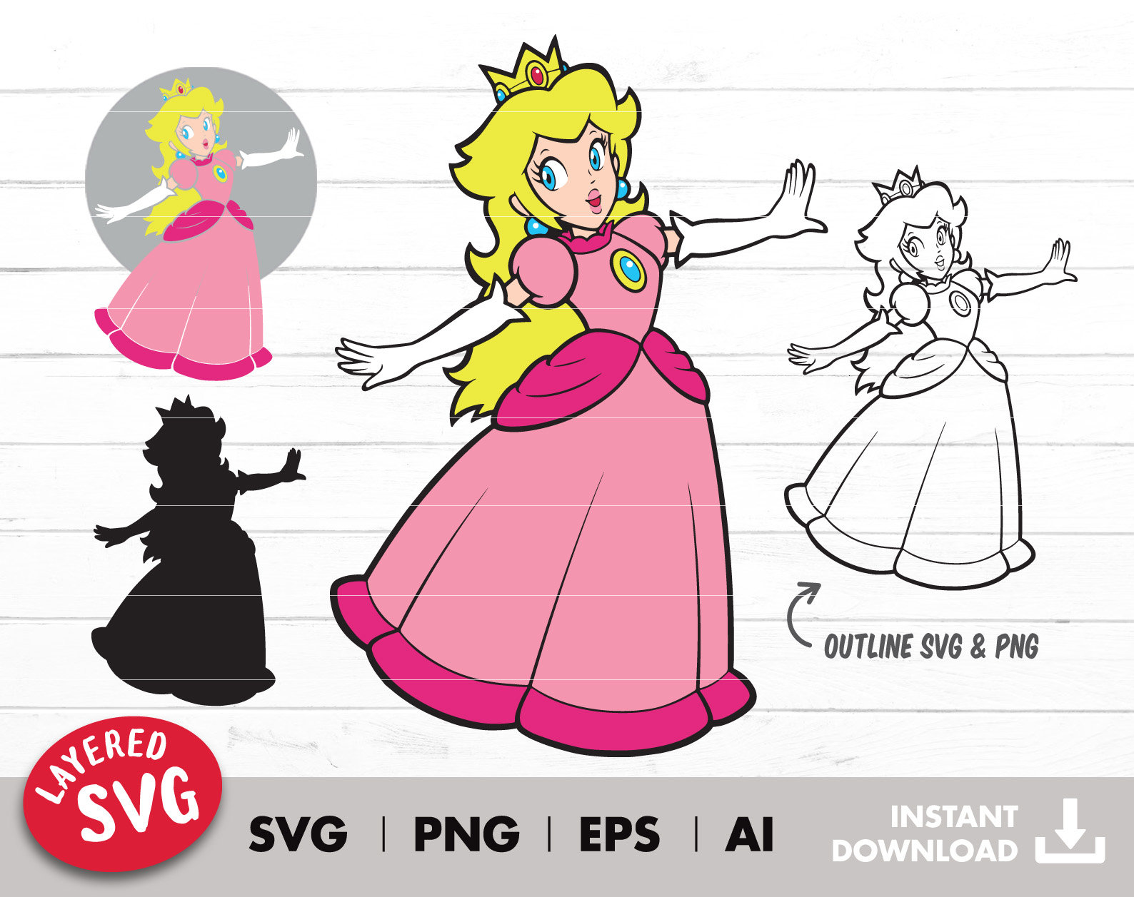 Princesa Svg archivo Svg hierro Svg en transferencia - Etsy México