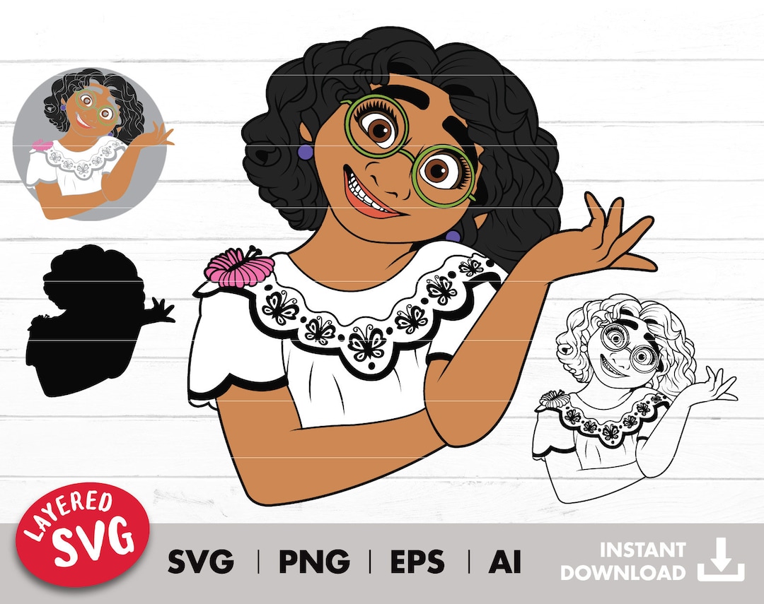 LAYERED SVG, Png Svg, Svg for Cricut, Outlined Png Files for ...