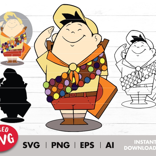 Up Badges Russell - Etsy