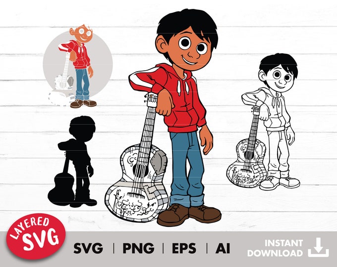 Coco Clipart Set, Coco Png Bundle, Coco Characters, Miguel Png, Instant ...