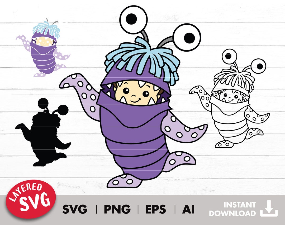 Monsters Svg, Layered by Color Svg, Svg File, Svg Iron on Transfer ...