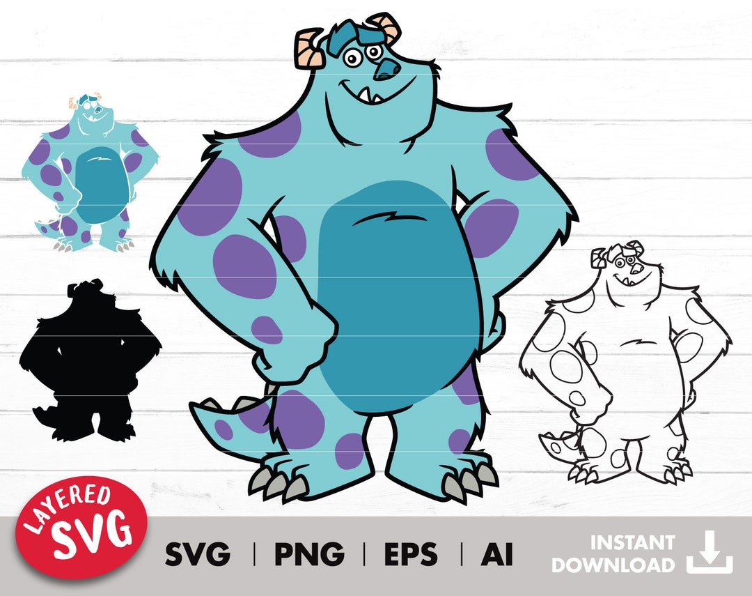 Monster Party Svg, Layered by Color Svg, Svg File, Svg Iron on Transfer ...
